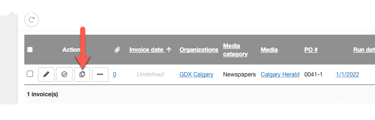 Receiving an invoice – MediaPlanHQ Support Center